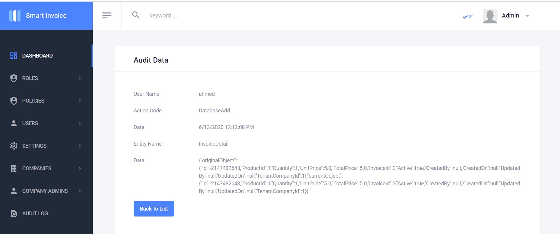 Smart Invoice .Net core 7 + User Management + Arabic Support + Full Source Code by afmelwekeel